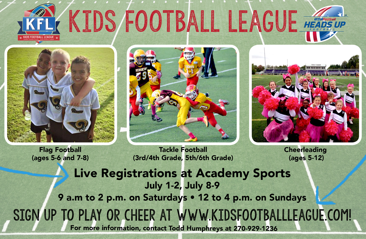 Muhlenberg County Joins Kids Football League - Owensboro Living